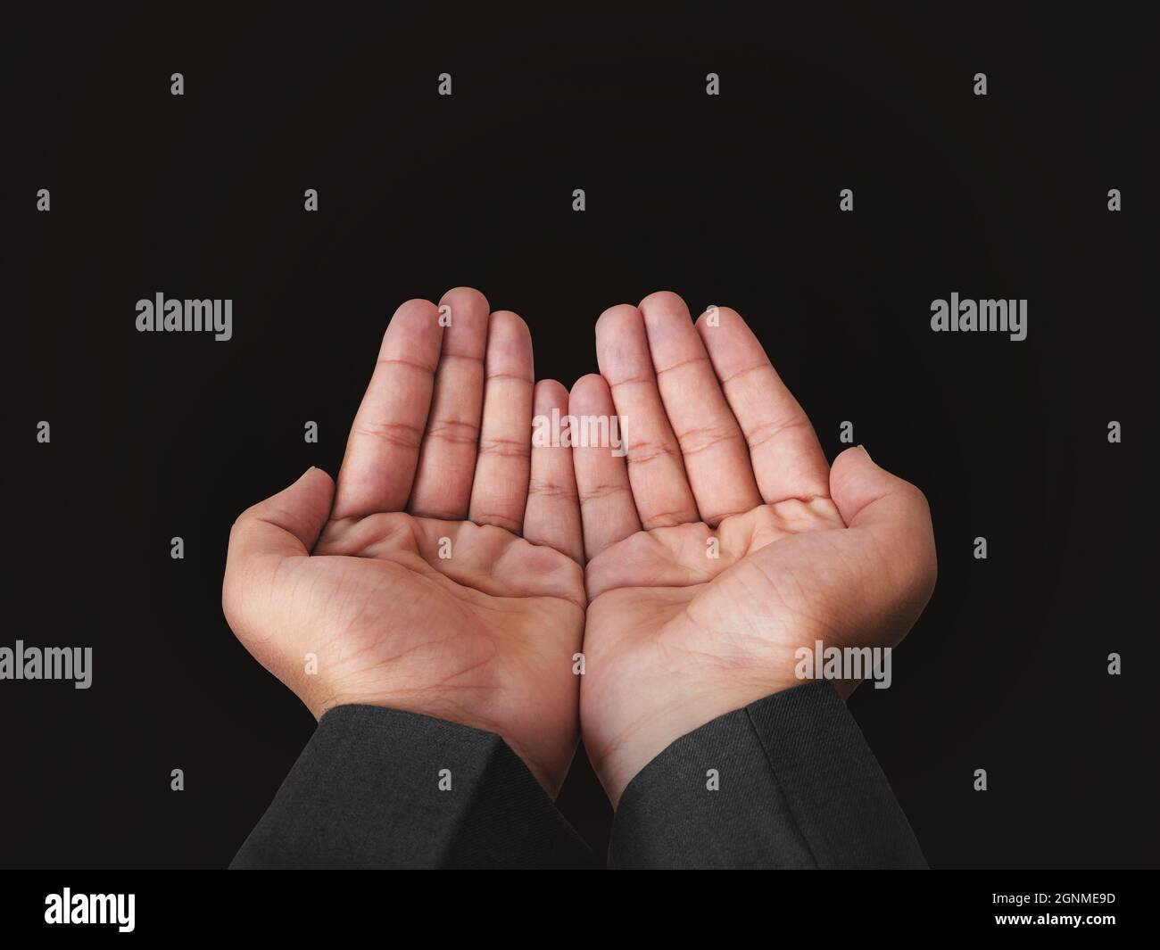 Raised Hands In Prayer