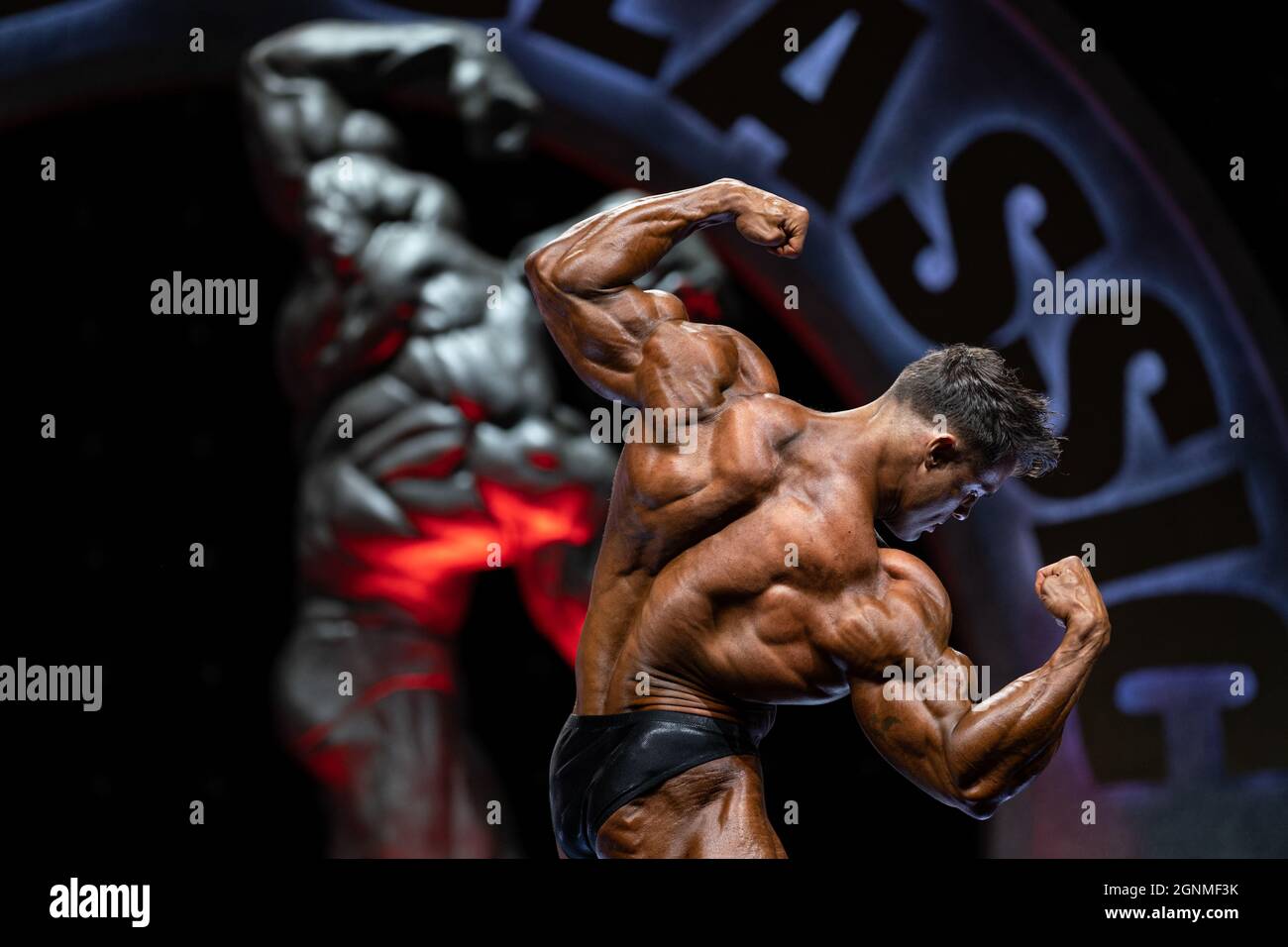 September 25, 2021: Logan Franklin competes in the Arnold Classic USA ...