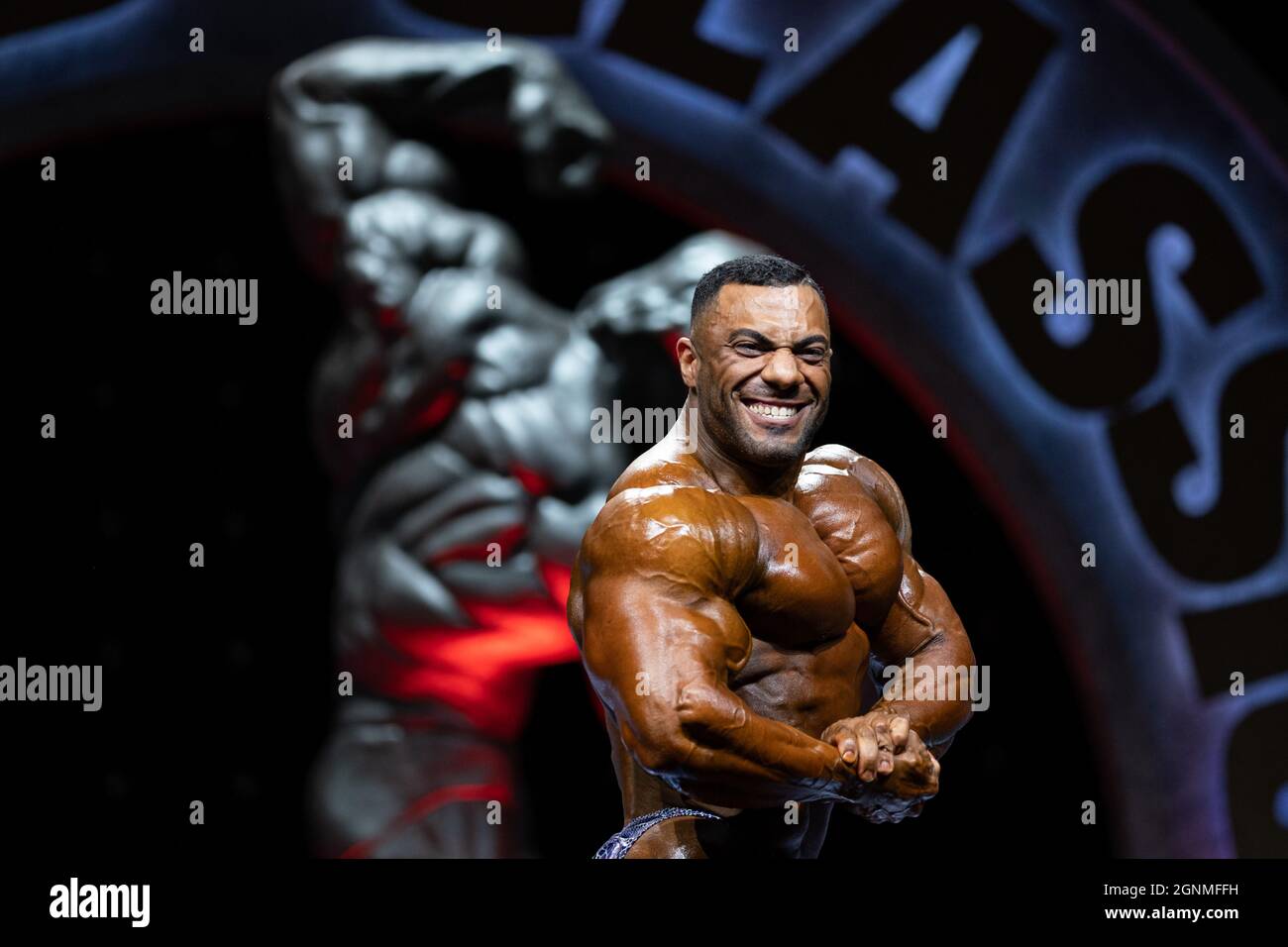 September 25, 2021: Justin Rodriguez competes in the Arnold Classic USA ...