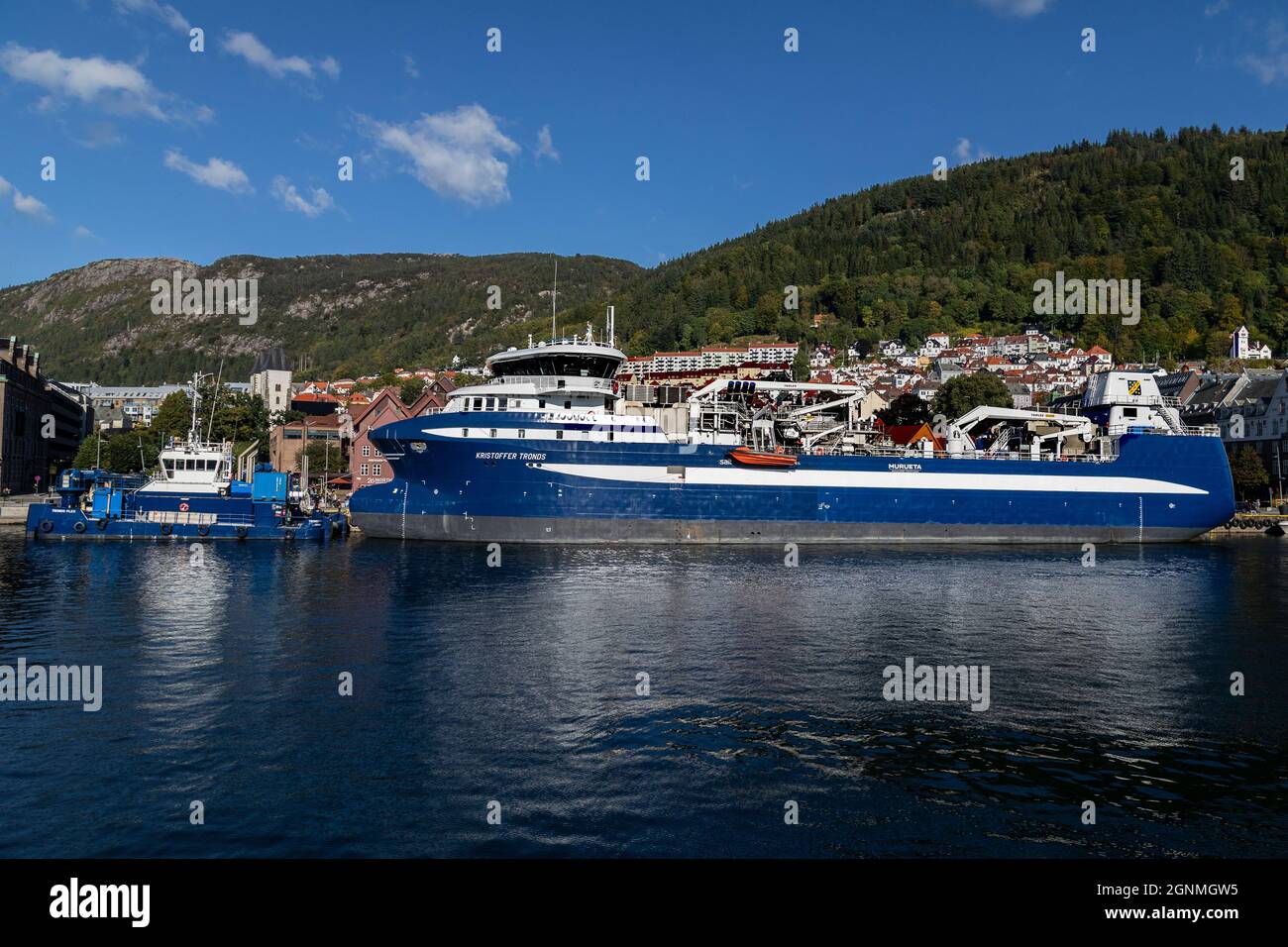 Fish carrier, wellboat for transport of live fish Kristoffer Tronds in ...