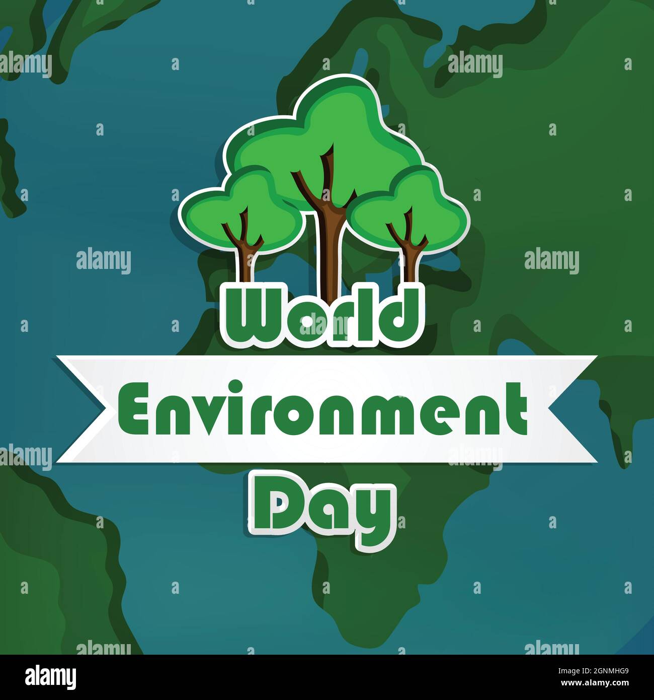 World Environment Day Background Stock Vector Image & Art - Alamy
