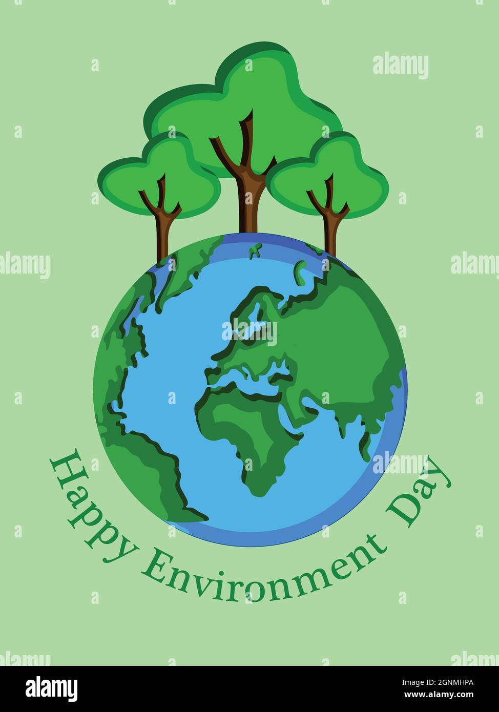 World Environment Day Background Stock Vector Image & Art - Alamy