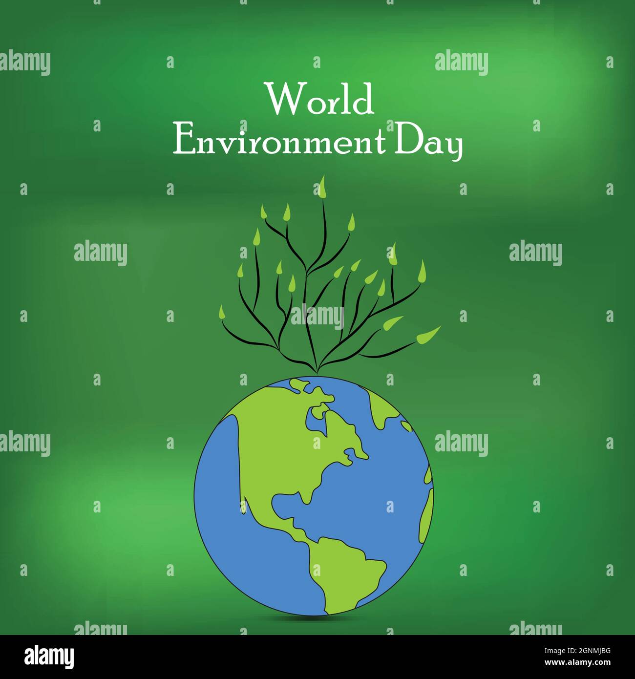 World Environment Day Background Stock Vector Image & Art - Alamy