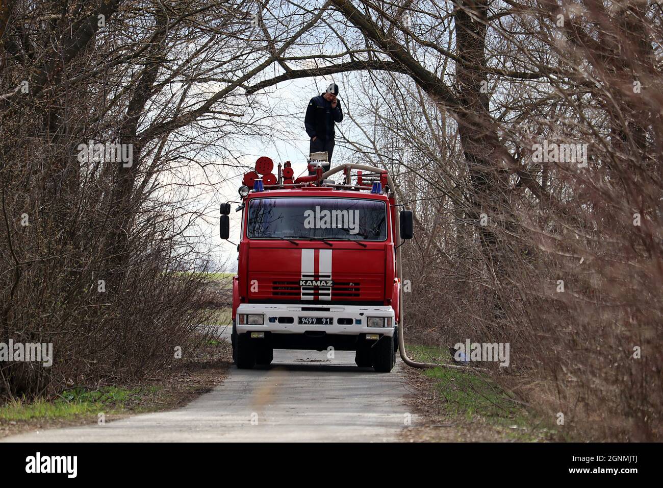 Ukraine fire truck hi-res stock photography and images - Alamy