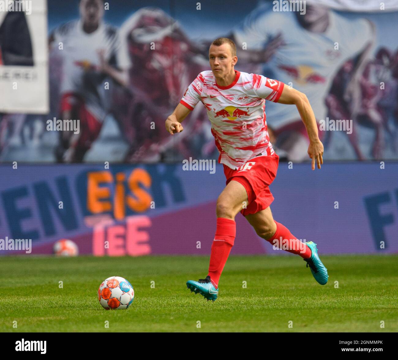 Leipzig, Germany. 25th Sep, 2021. Football: Bundesliga, RB Leipzig ...