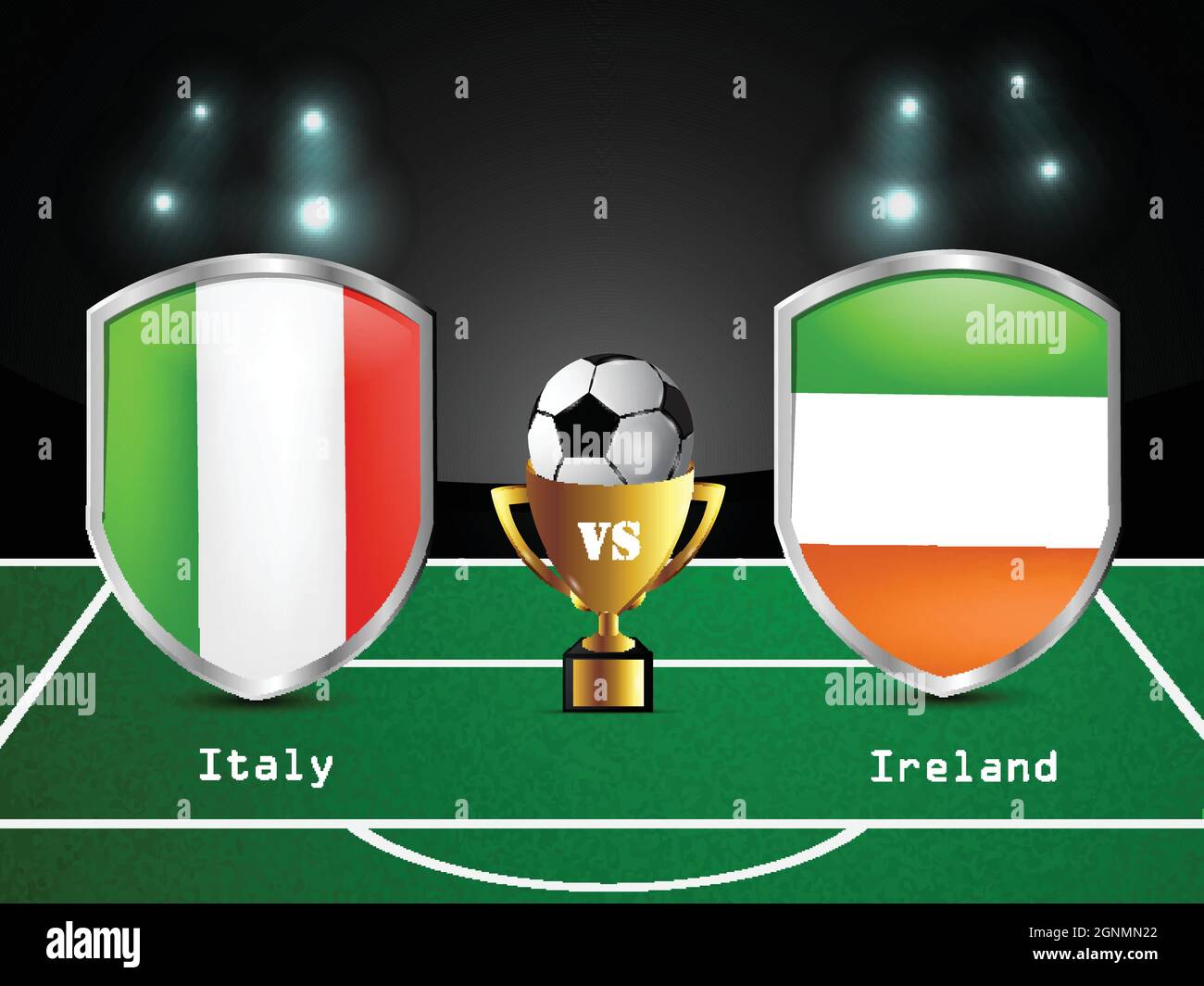 Win soccer cup Stock Vector Images - Alamy