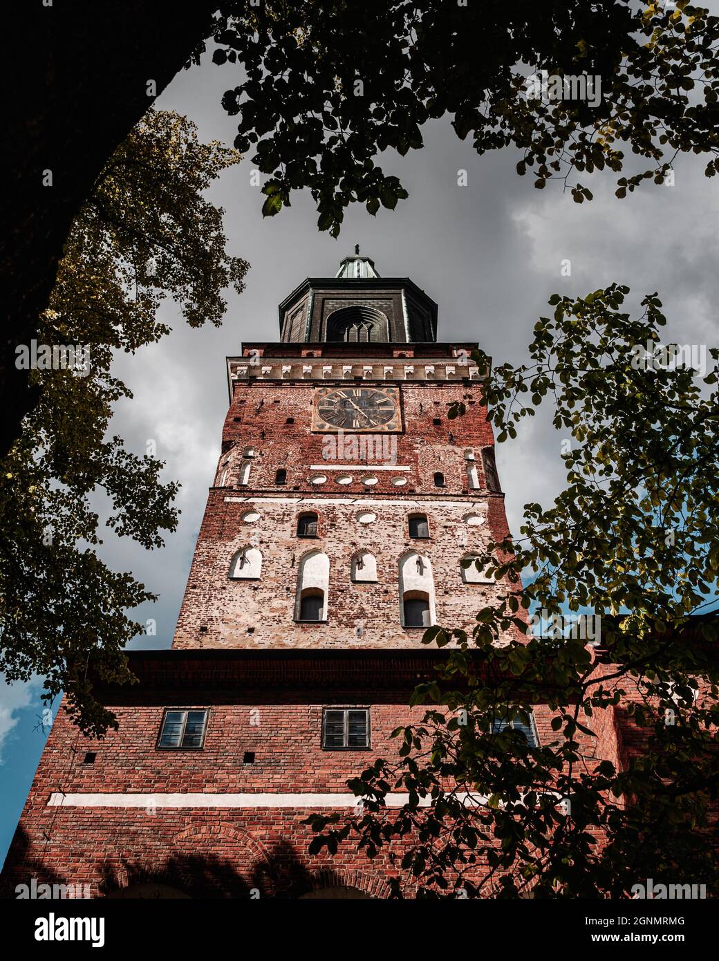 The beautiful architectural details of Turku Cathedral in Turku ...