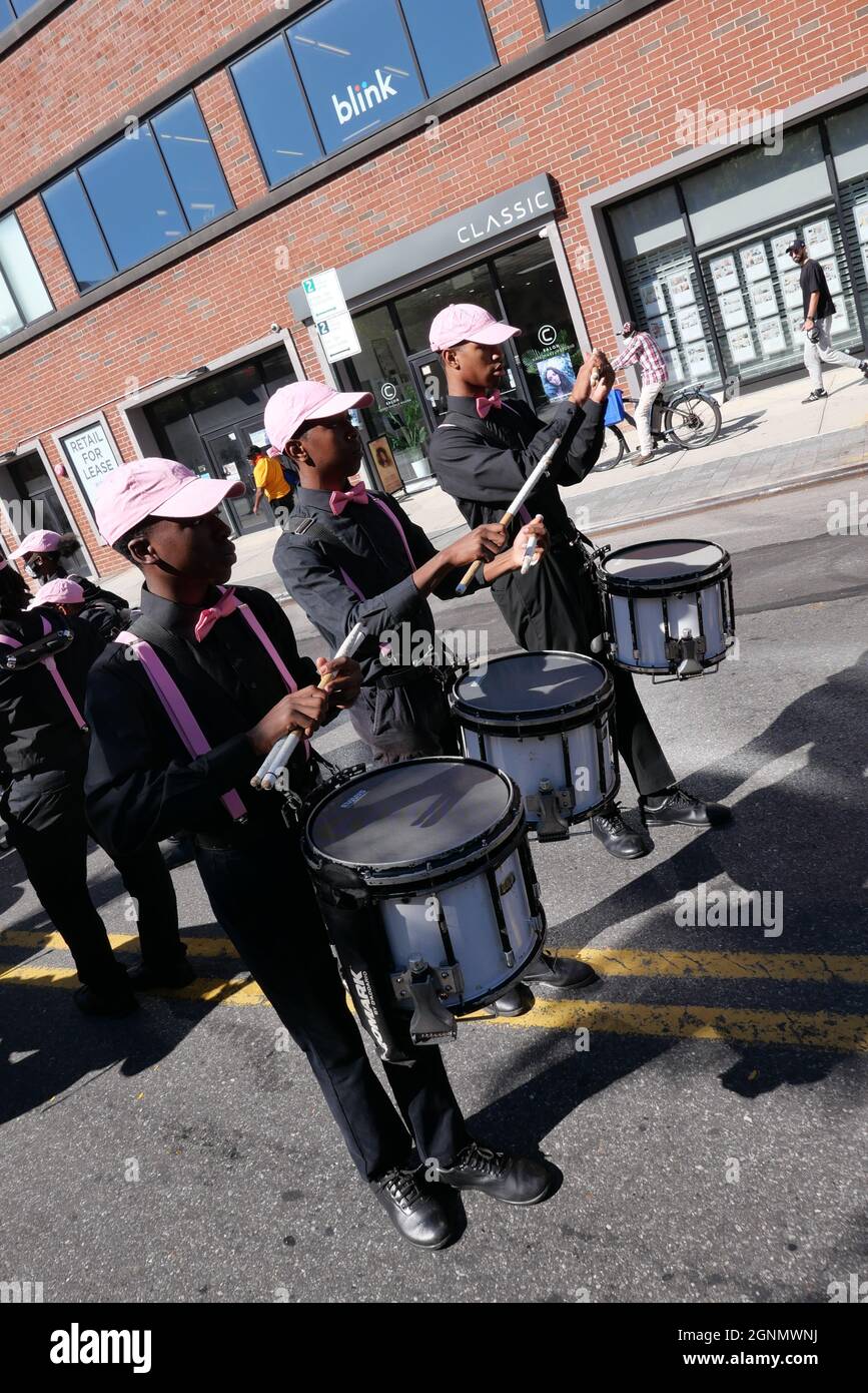 Brooklyn Union Marching Band and Mystique at the Robert Cornegy Jr.'s ...