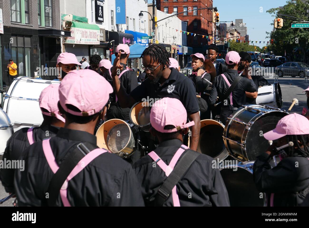 Brooklyn Union Marching Band and Mystique at the Robert Cornegy Jr.'s ...