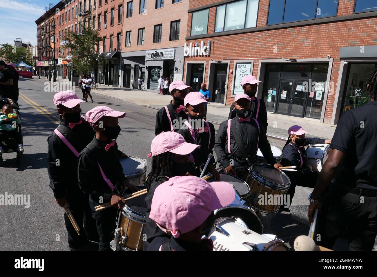 Brooklyn Union Marching Band and Mystique at the Robert Cornegy Jr.'s ...