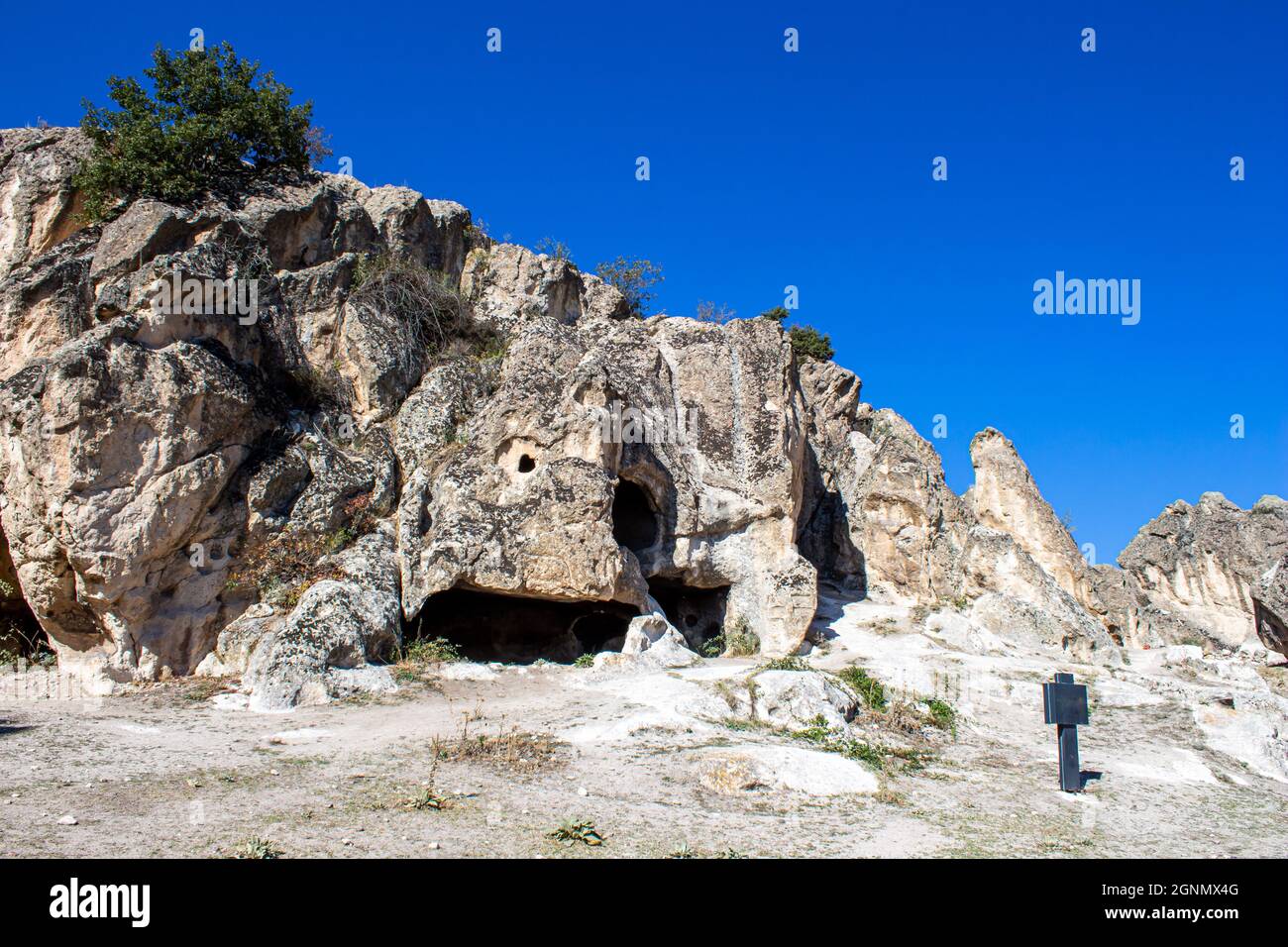 Phrygian Valley (Frig Vadisi). Ruins from thousands of years ago ...