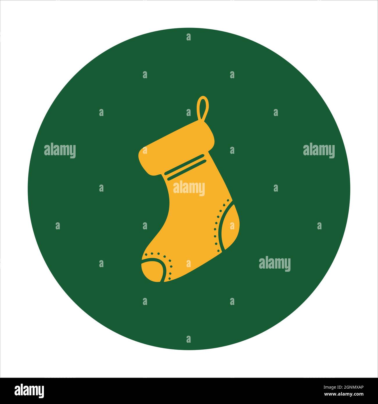 Santa sticker Stock Vector Images - Alamy