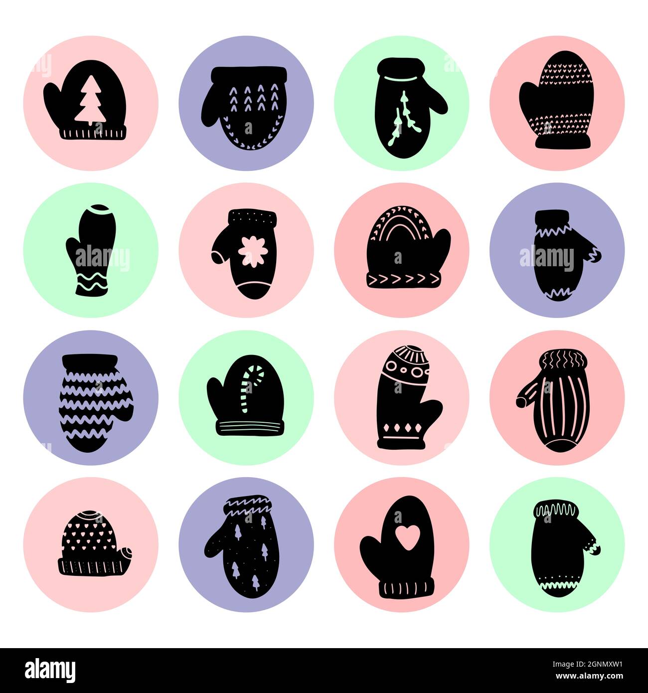 Wool tree plant Stock Vector Images - Alamy