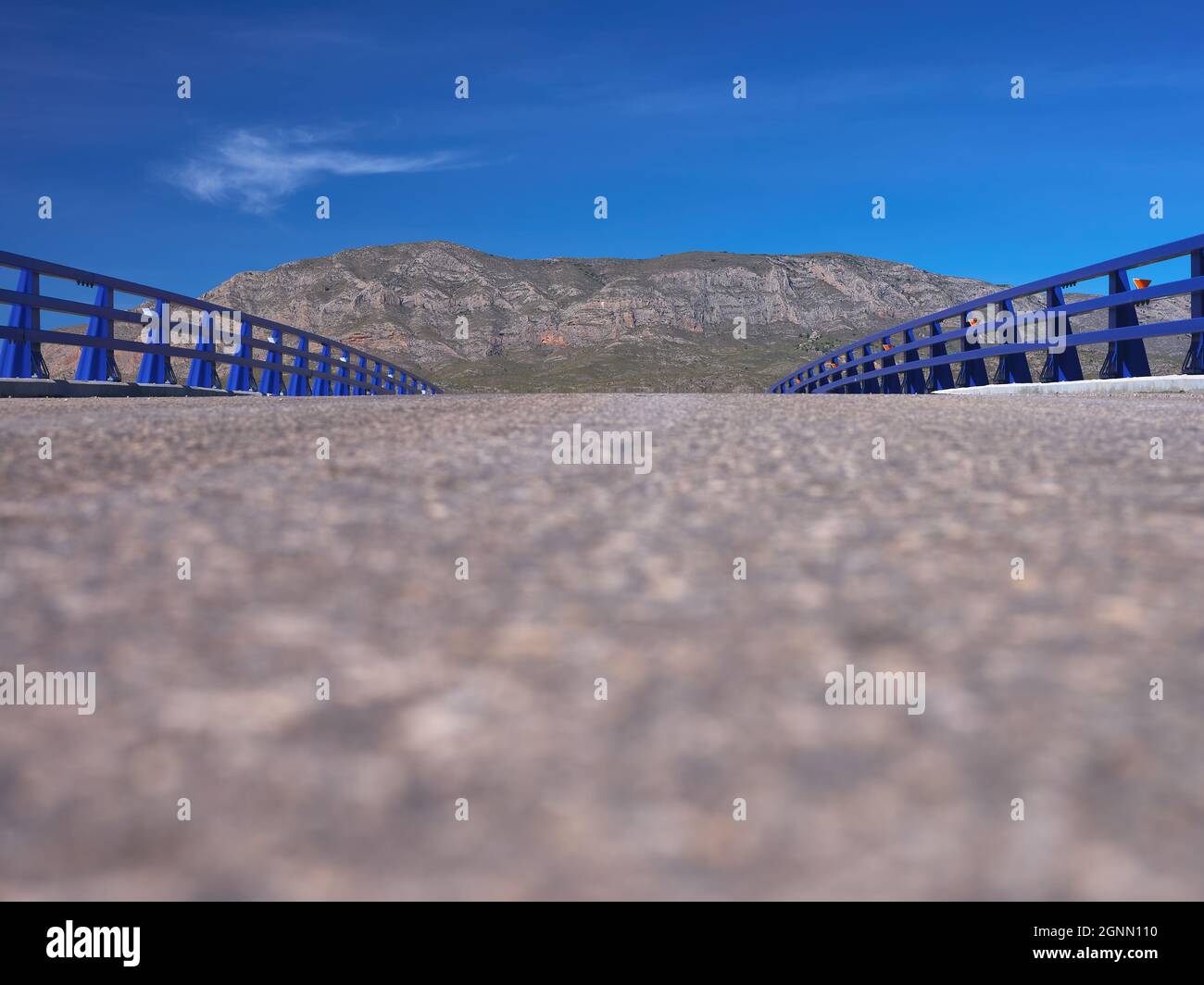 Blue steel railings hi-res stock photography and images - Alamy