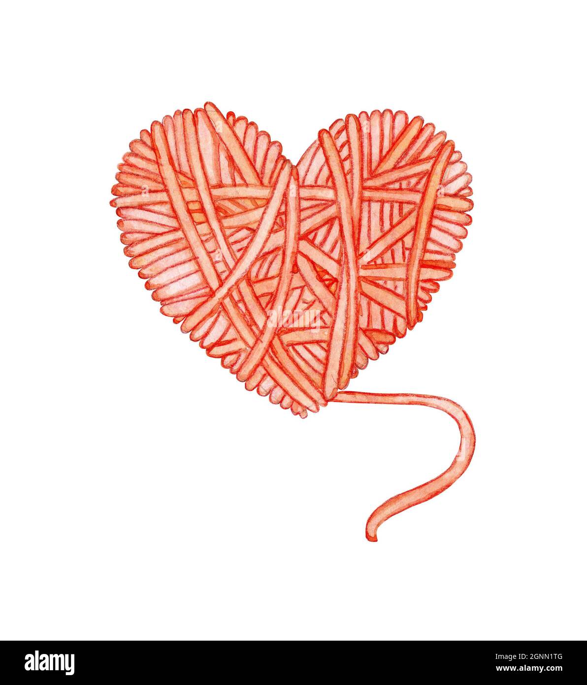 Heart of threads hi-res stock photography and images - Alamy