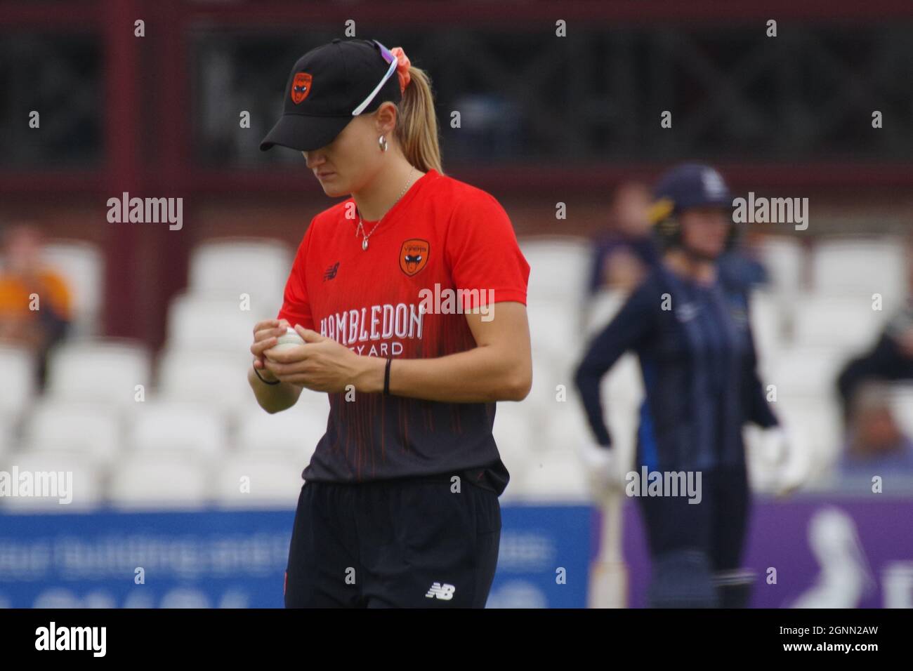 Northampton, England, 25 September 2021. Gaby Lewis, playing for ...
