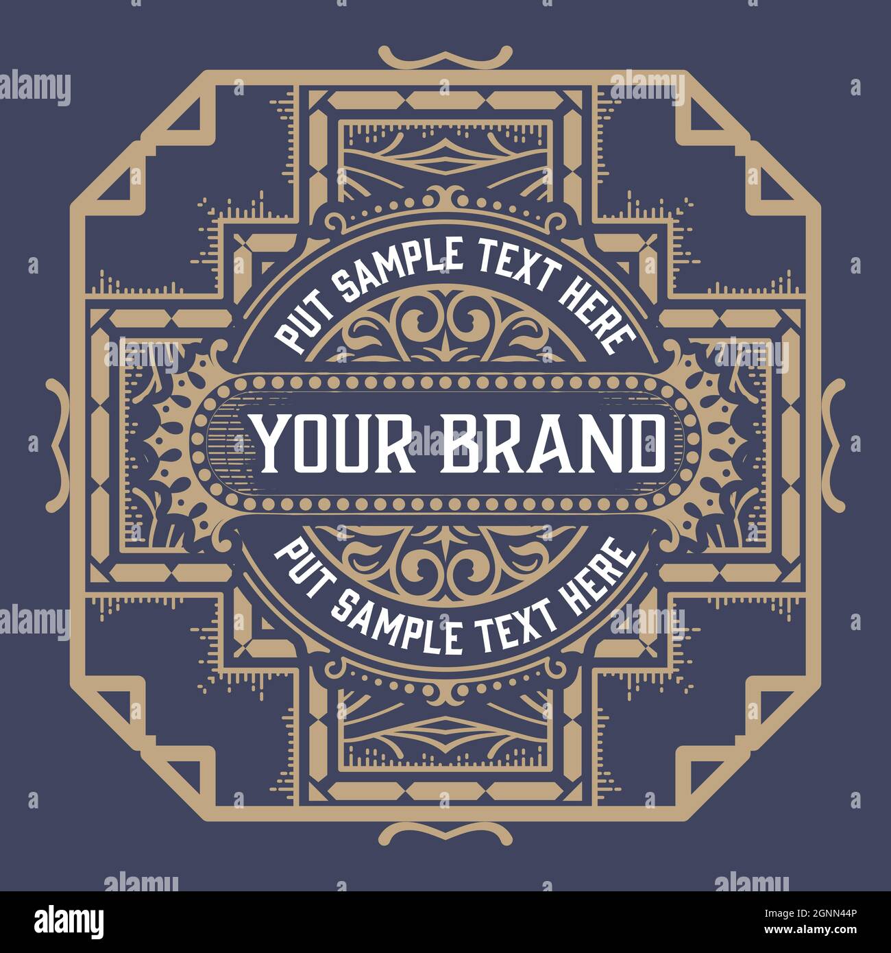 Western card with vintage style Stock Vector Image & Art - Alamy