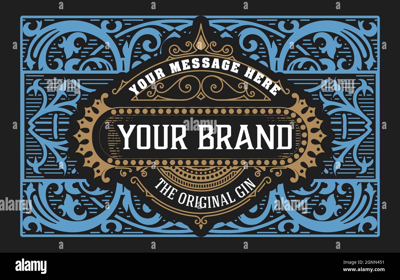 Western card with vintage style Stock Vector Image & Art - Alamy