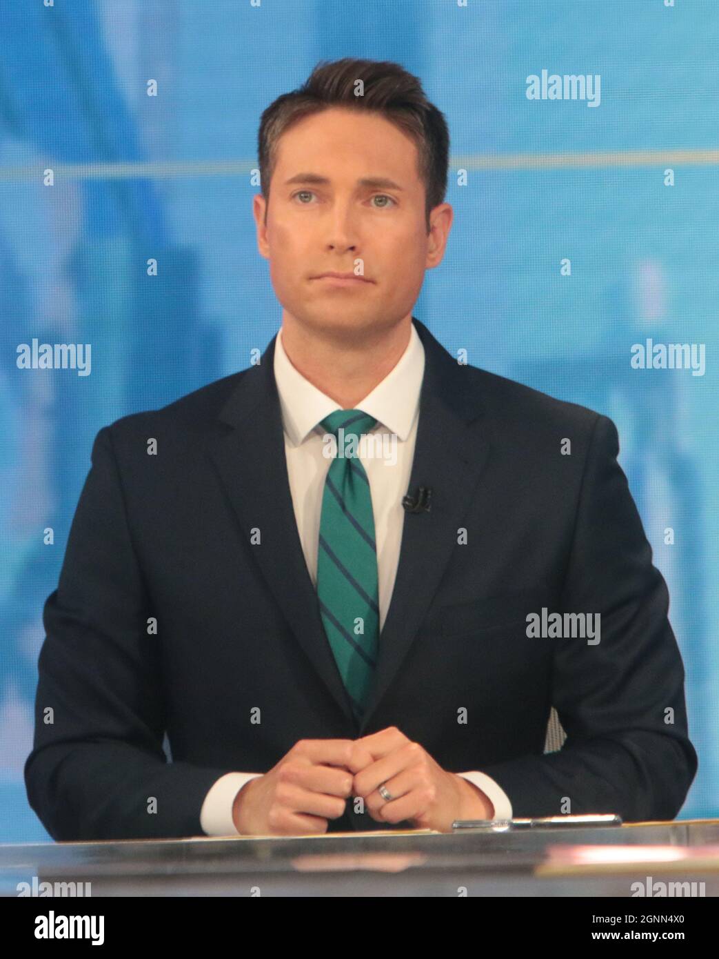 New York, NY, USA. 26th Sep, 2021. Whit Johnson on the set of Good ...