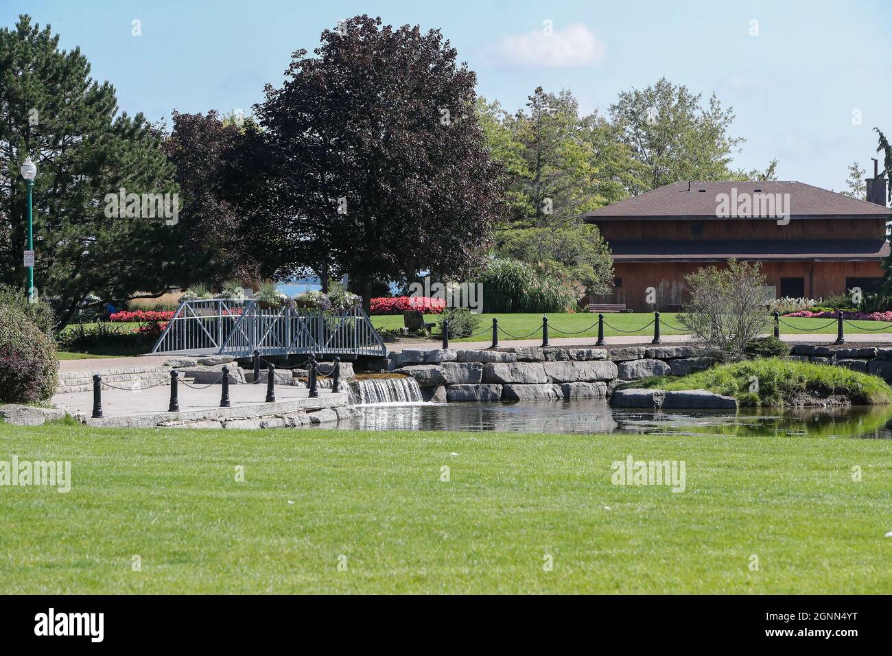 18th of September 2021, Barrie Ontario Canada. Heritage Park Luke Durda ...