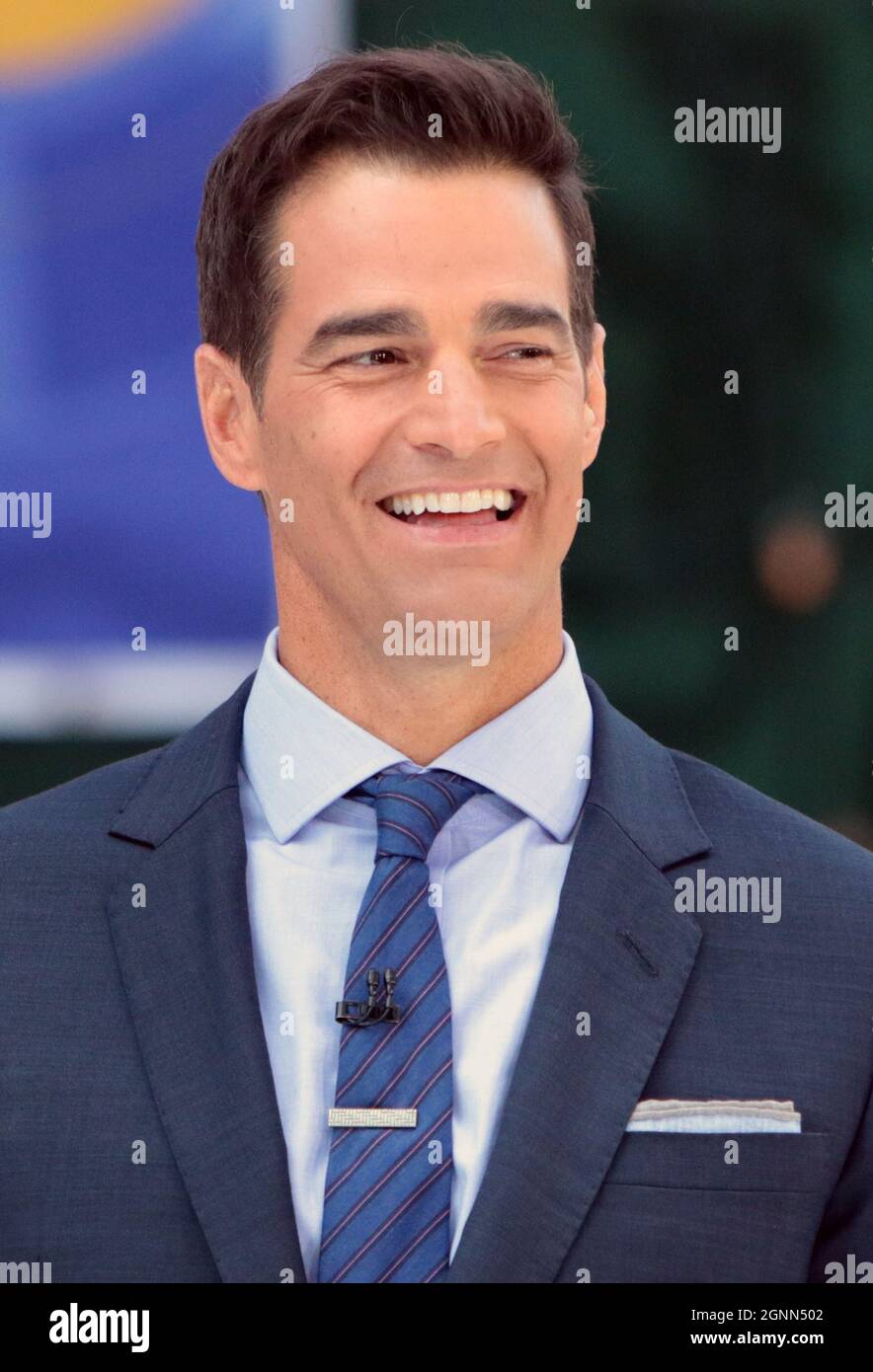 New York, NY, USA. 26th Sep, 2021. Rob Marciano on the set of Good ...