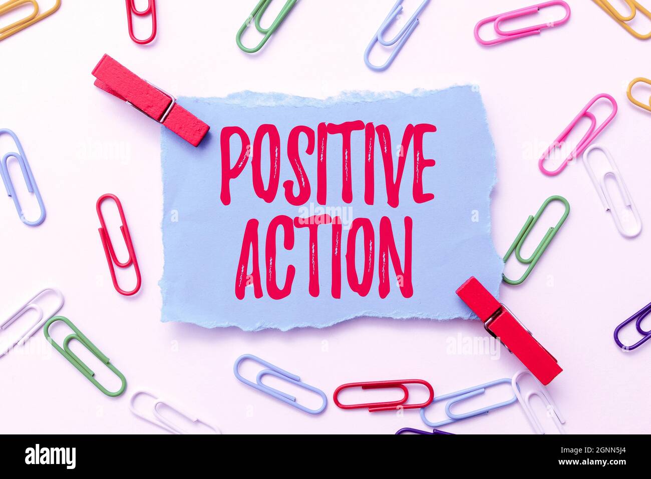 Hand writing sign Positive Action. Business idea doing good attitude ...