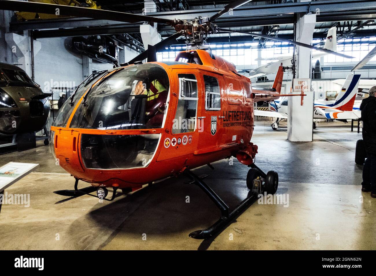 Bo 105 hubschrauber hi-res stock photography and images - Alamy
