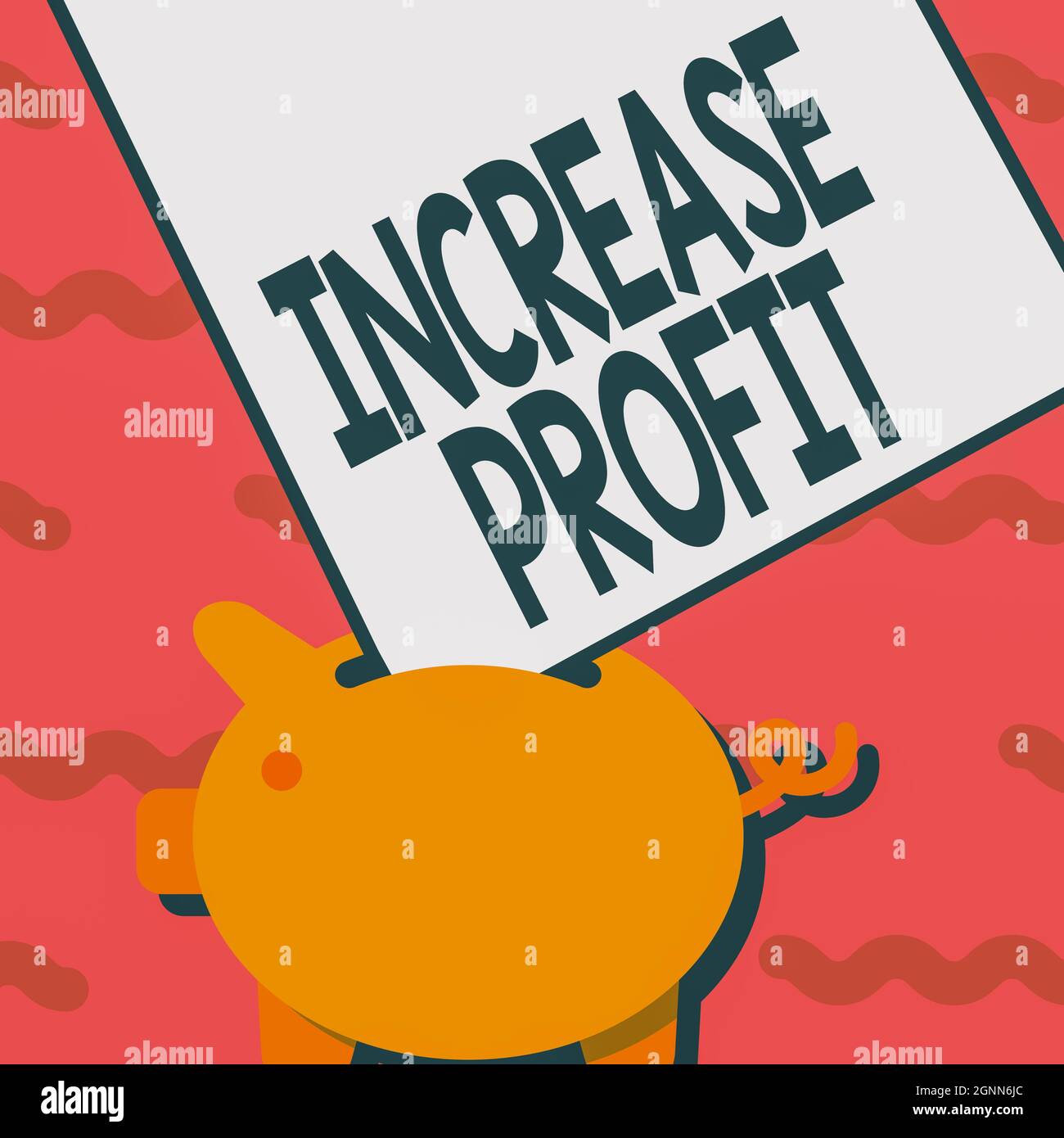 Handwriting text Increase Profit. Internet Concept amount of revenue ...