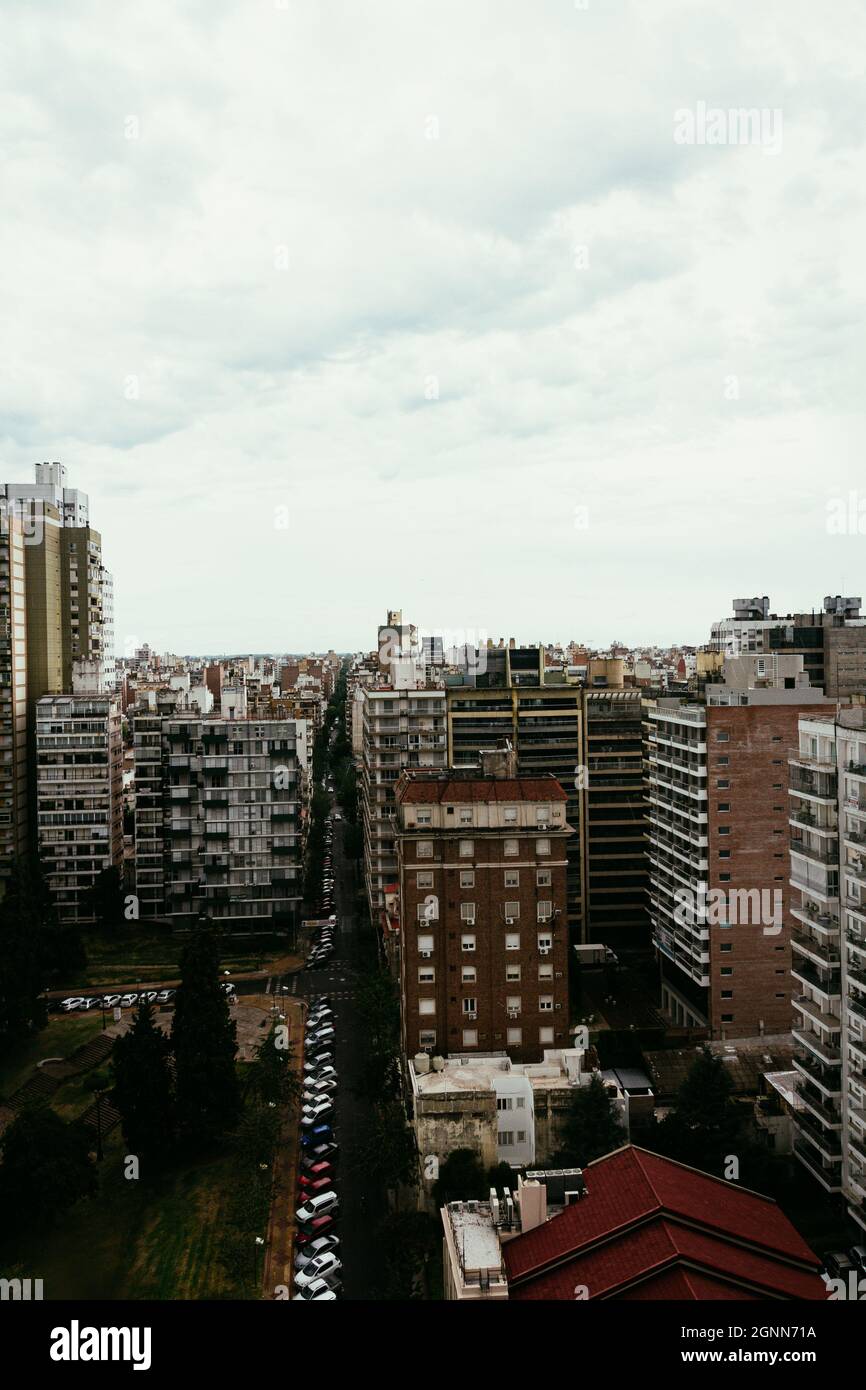 Aerial view of Rosario, Santa Fe, Argentina Stock Photo - Alamy