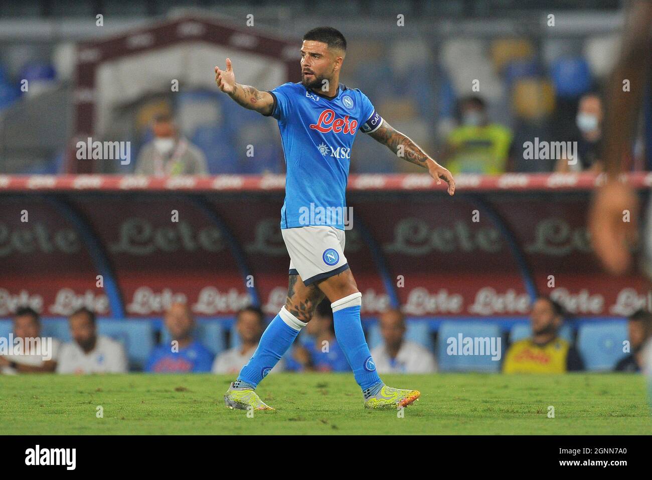 Lorenzo Insigne player of Napoli, during the match of the italian ...