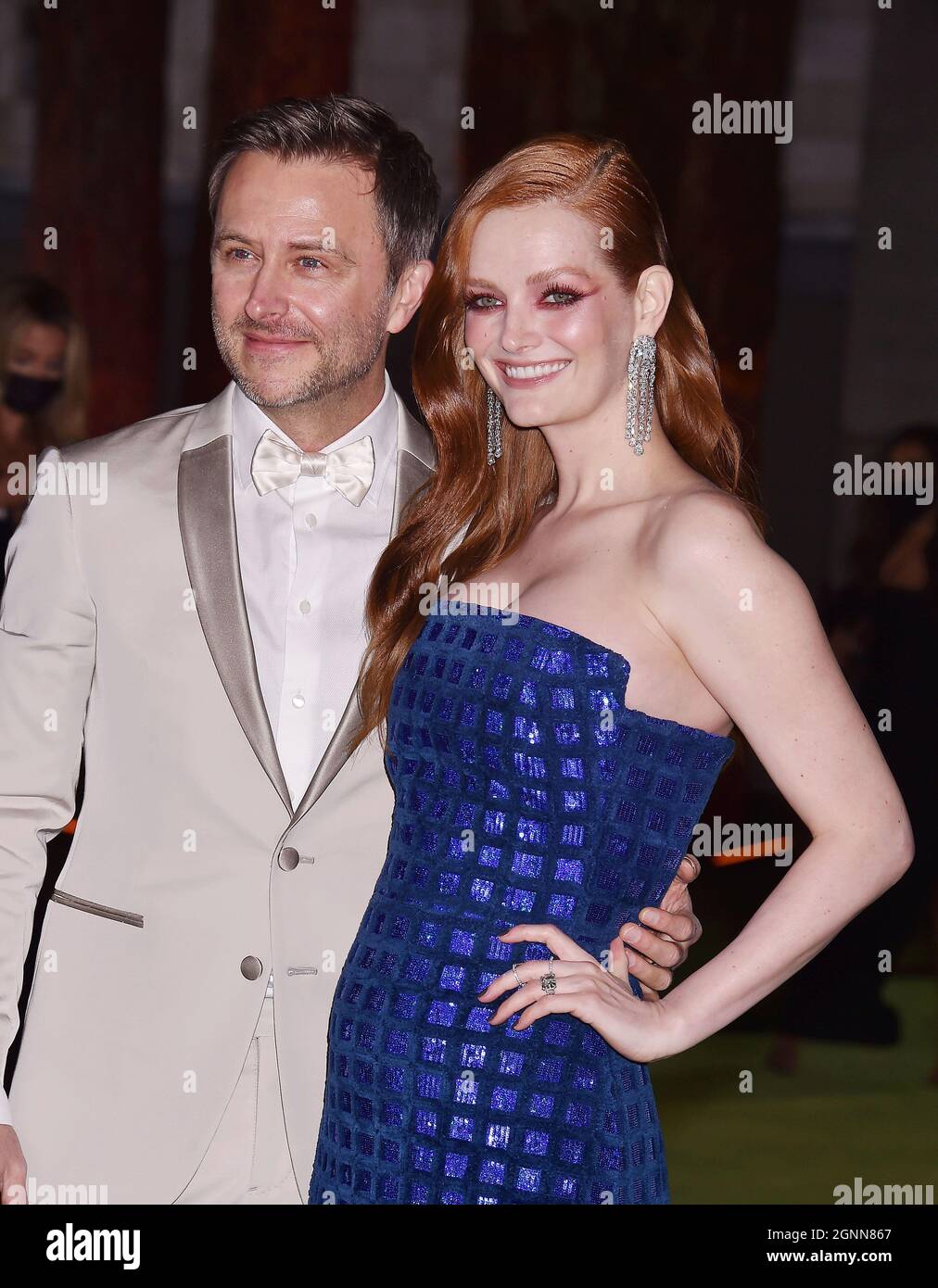 LOS ANGELES, CA - SEPTEMBER 25: Chris Hardwick (L) and Lydia Hearst ...
