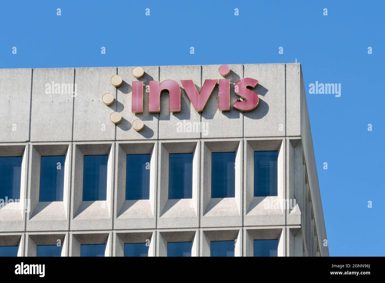 Etobicoke, Toronto, Canada - September 26, 2021: Invis office building ...