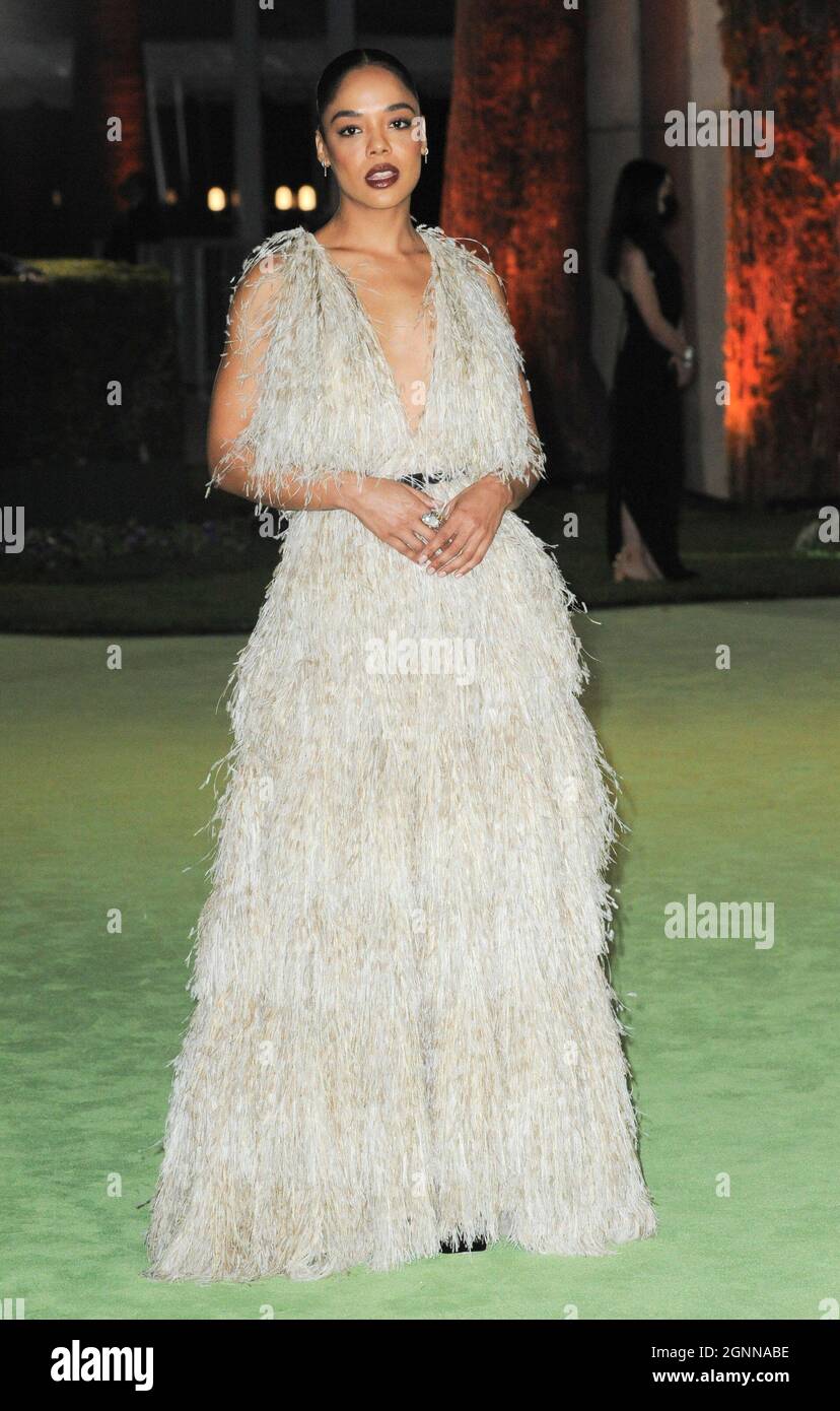 Los Angeles, CA. 25th Sep, 2021. Tessa Thompson at arrivals for The ...