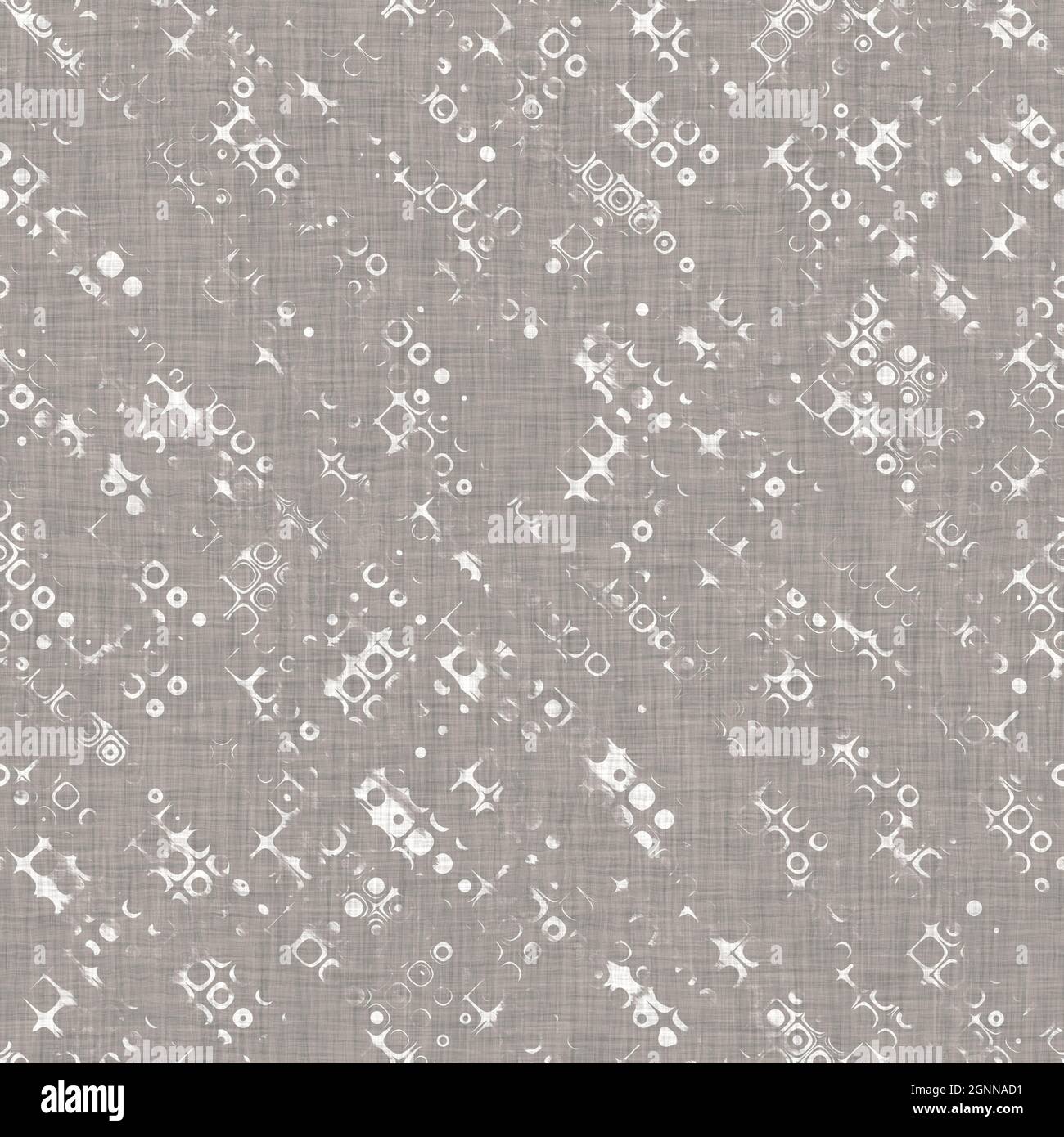 Seamless french neutral greige mottled farmhouse linen effect ...