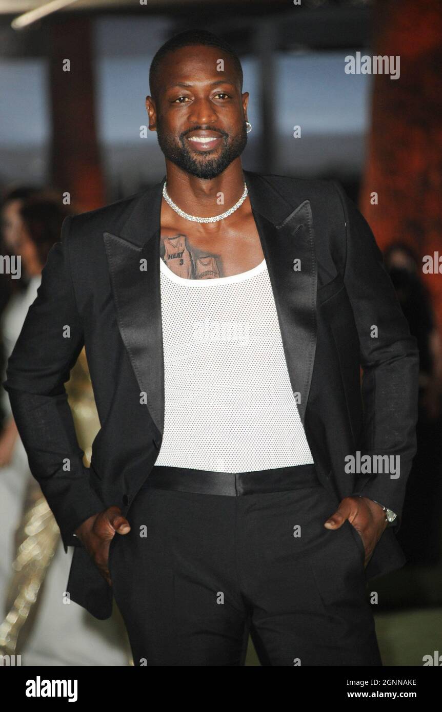 Los Angeles, CA. 25th Sep, 2021. Dwyane Wade at arrivals for The ...