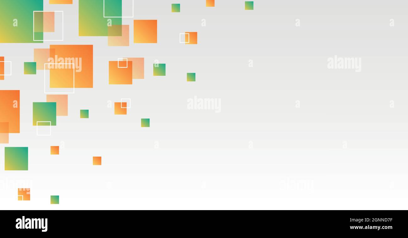 Abstract light background with many multicolored squares - Vector ...