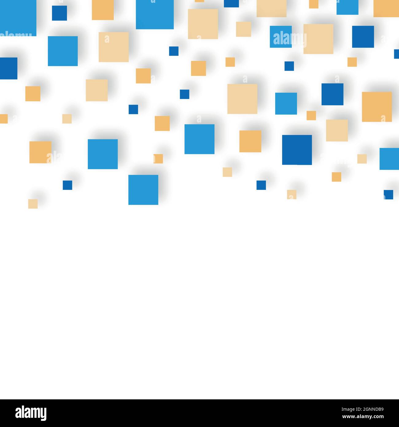 Abstract light background with many multicolored squares - Vector ...