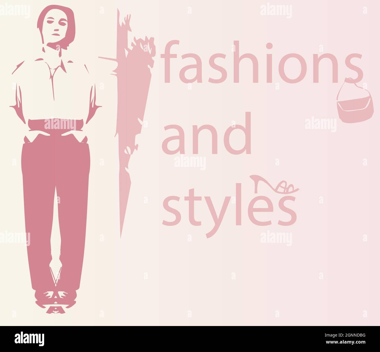 Simple cover for fashion and style for everyone Stock Photo - Alamy