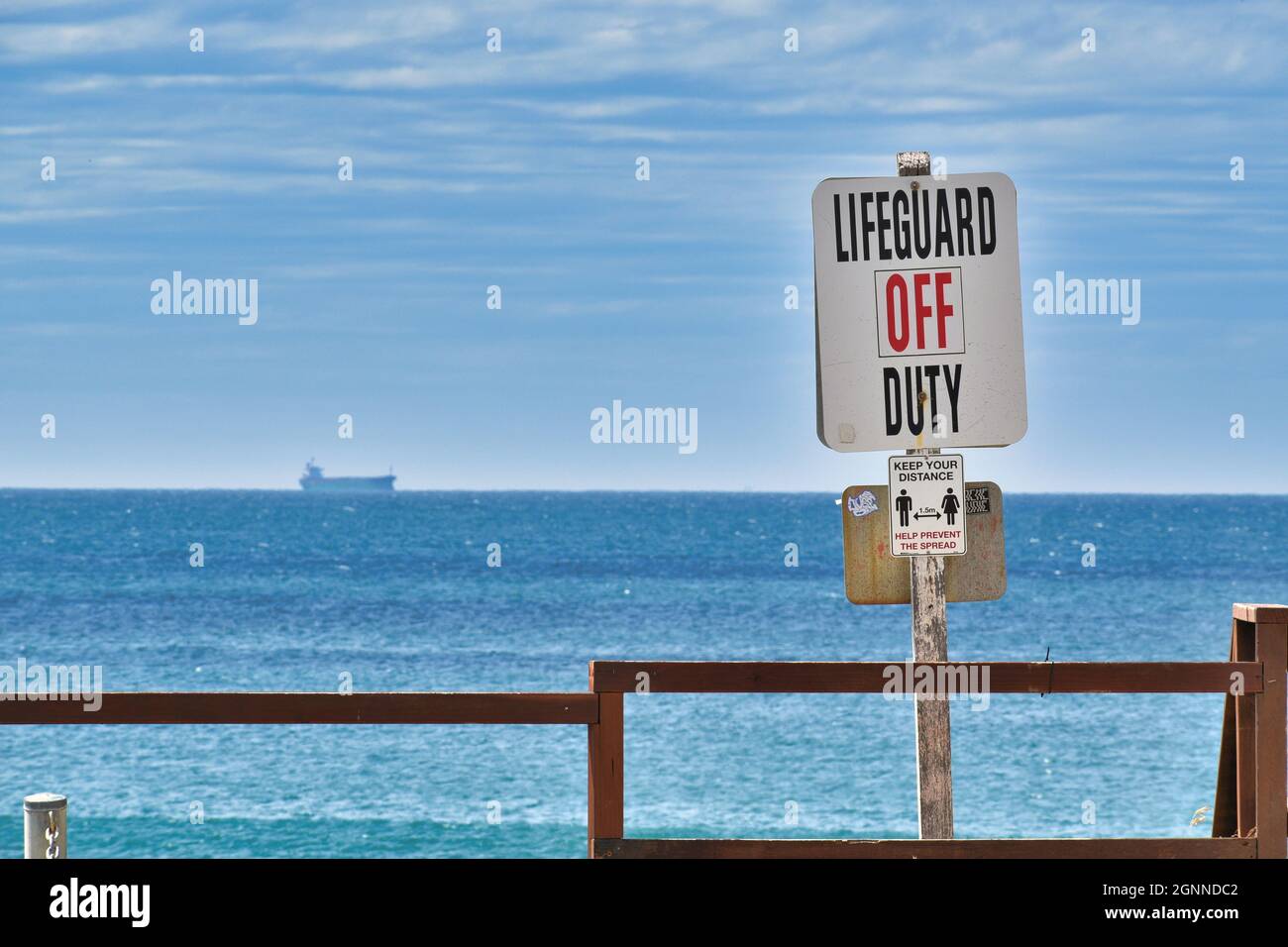 Social distance awareness sign hi-res stock photography and images - Alamy