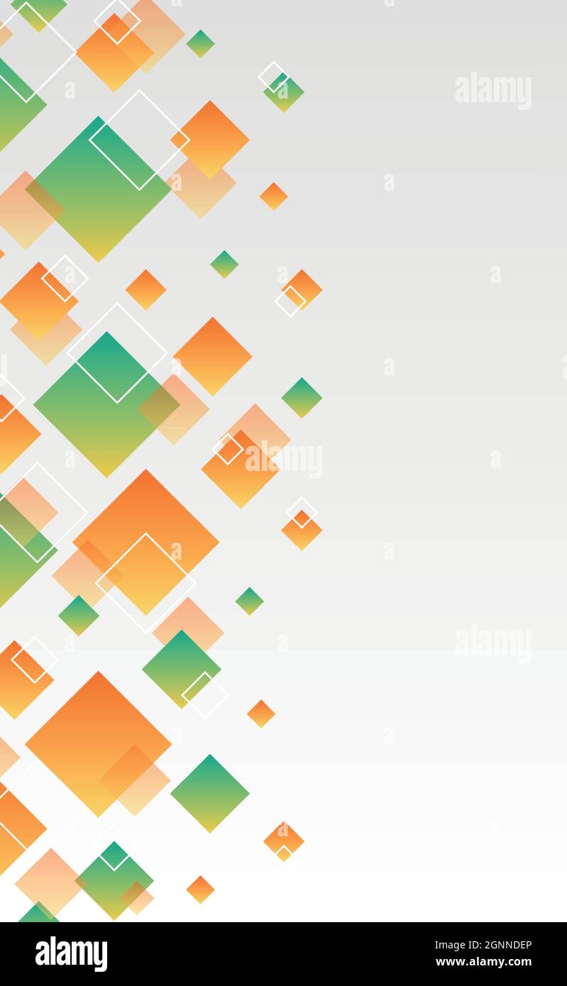 Abstract light background with many multicolored squares - Vector ...