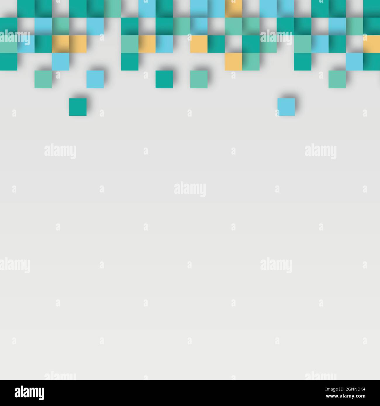 Abstract light background with many multicolored squares - Vector ...