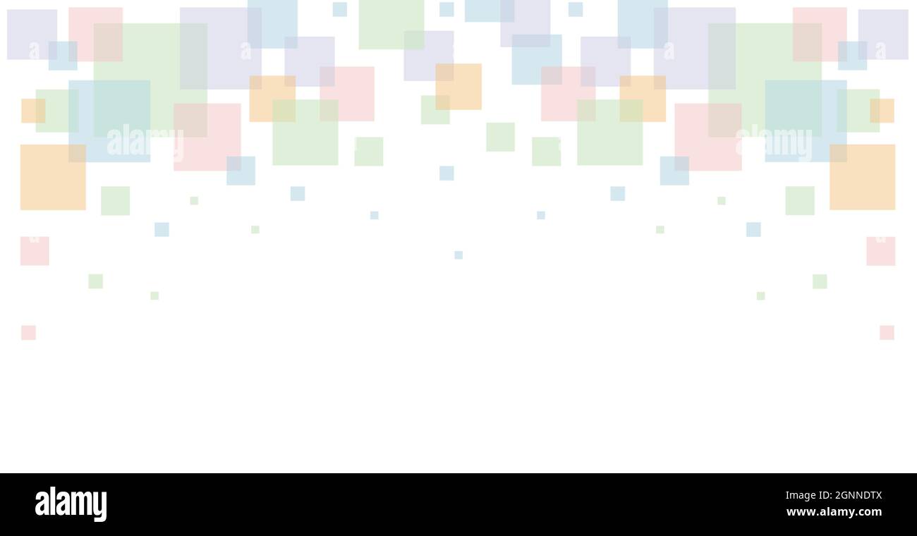 Abstract light background with many multicolored squares - Vector ...