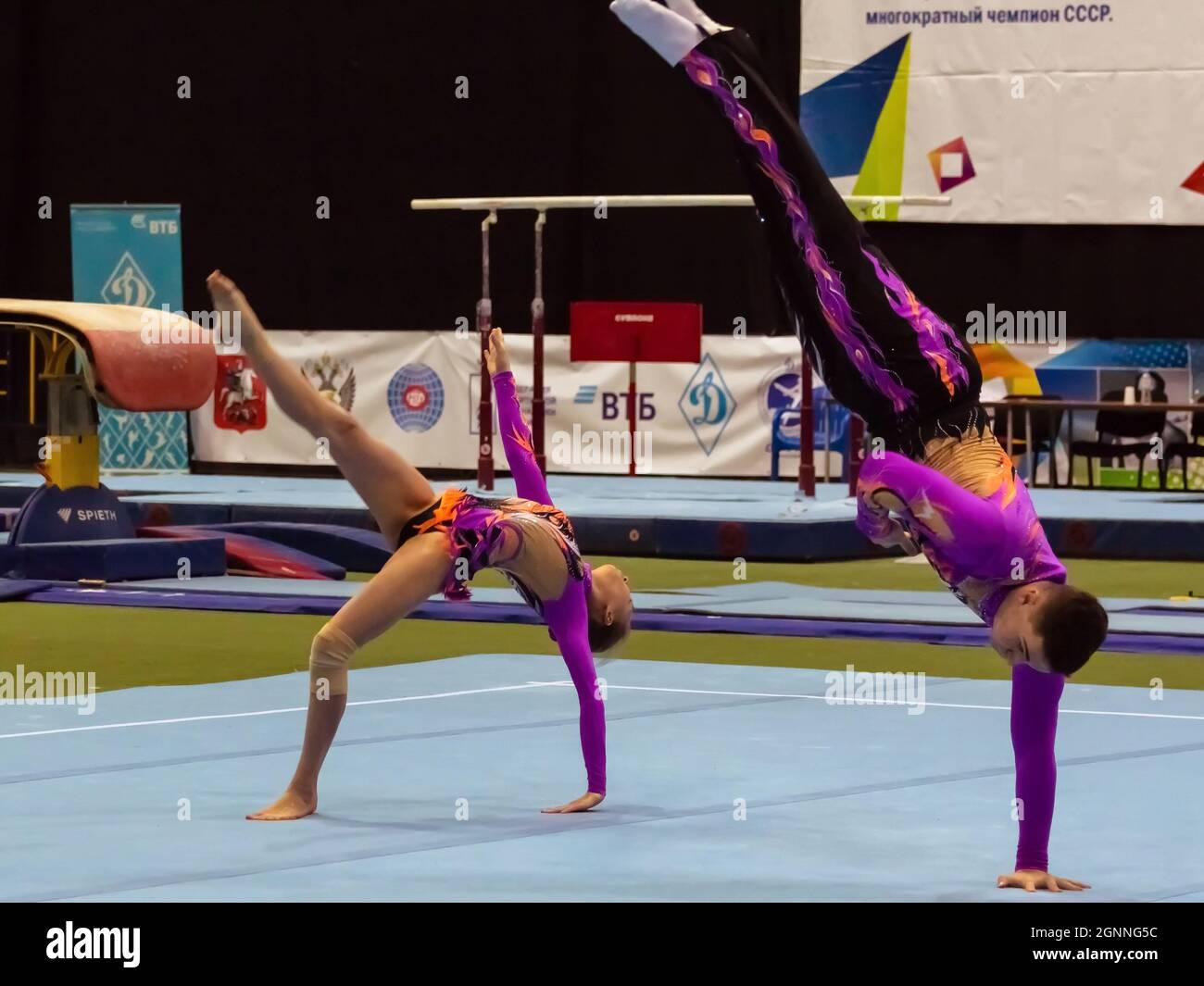 International gymnastics tournament hi-res stock photography and images ...