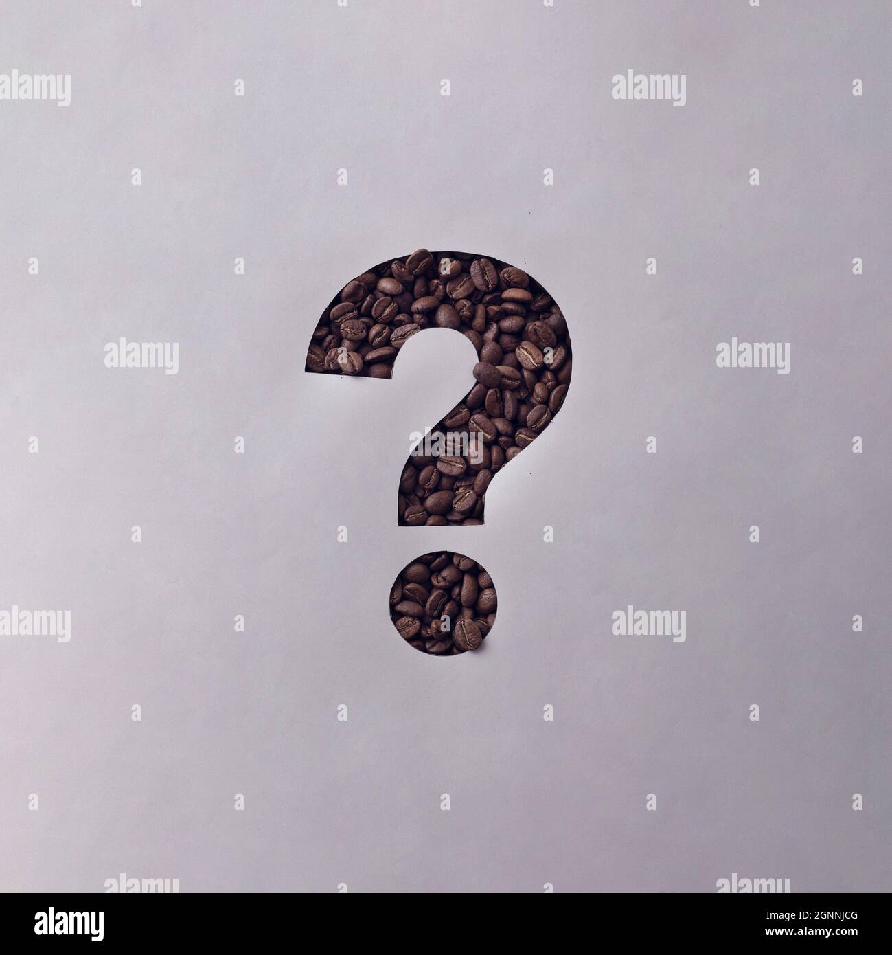 Coffee question mark hi-res stock photography and images - Alamy