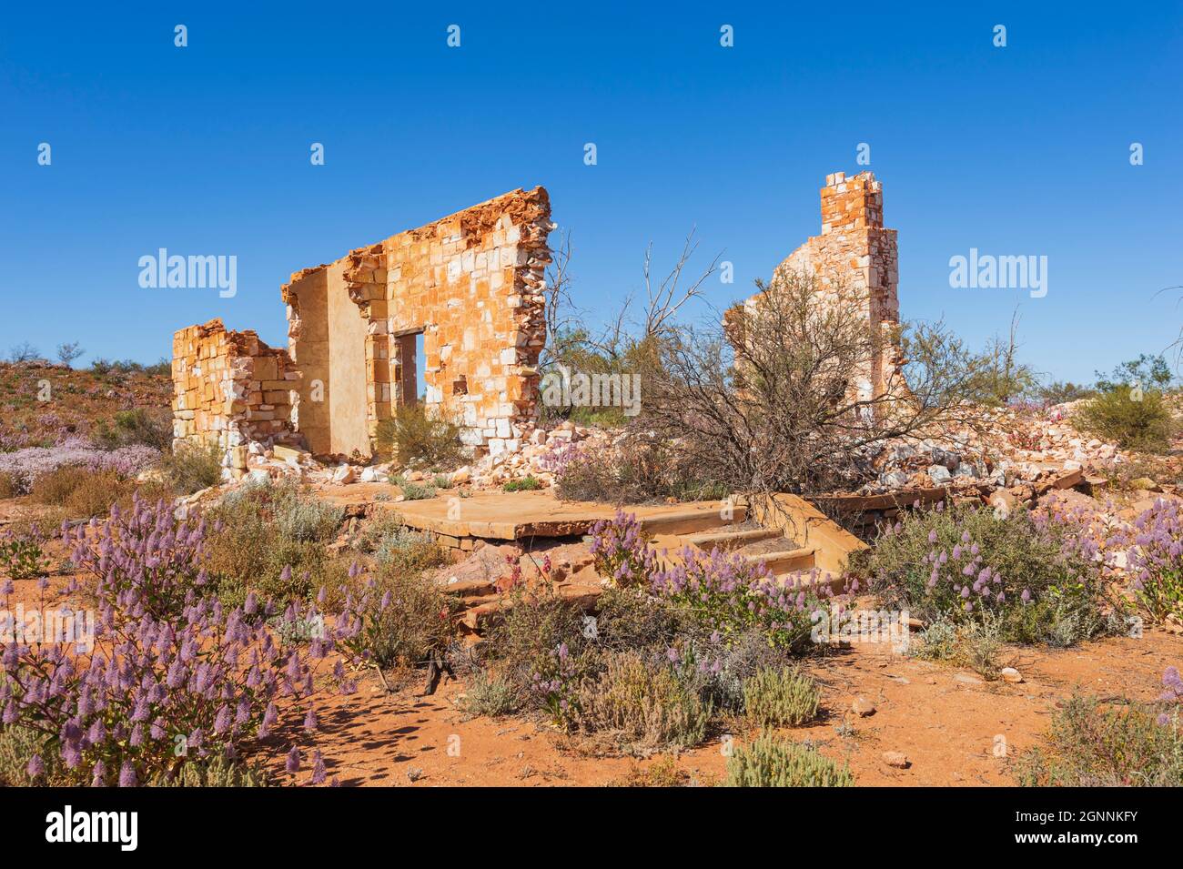 The Old Hospital ruins are a tourist attraction on the Heritage Trail ...