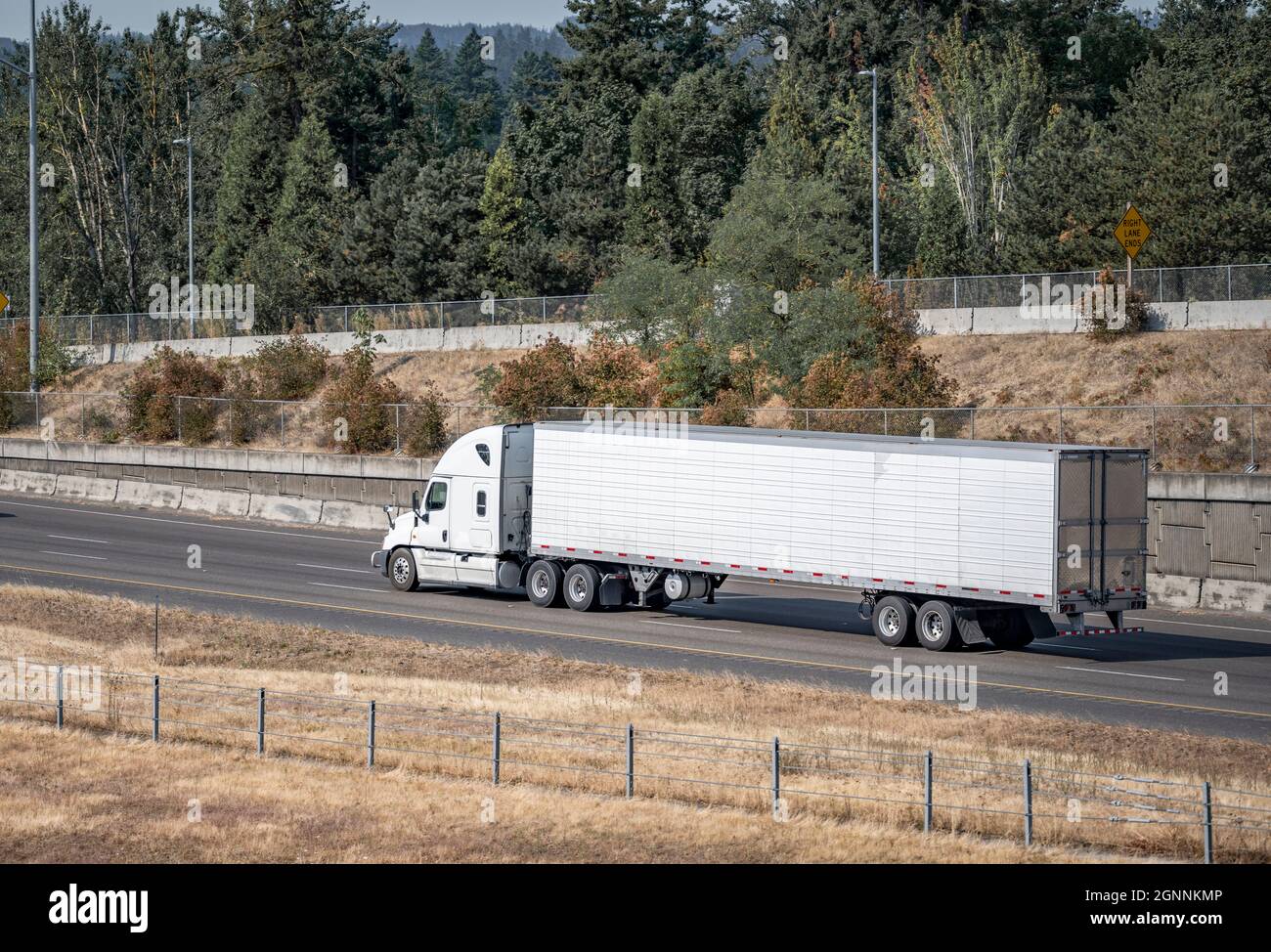 Professional semi truck driver turning hi-res stock photography and ...
