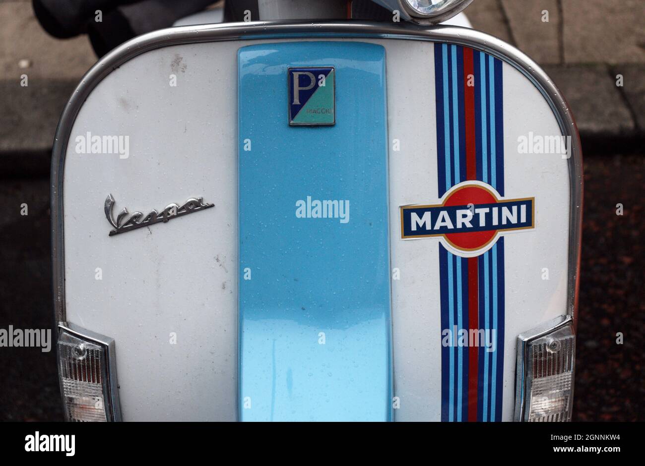 Vespa. Ribble Valley Scooter Rally 2021 Stock Photo - Alamy