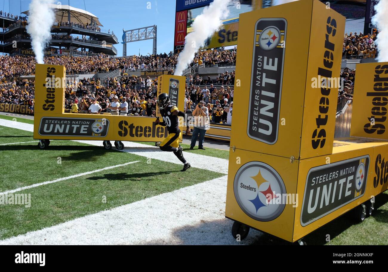 September 26th, 2021: Cam Sutton #20 during the Pittsburgh Steelers vs ...