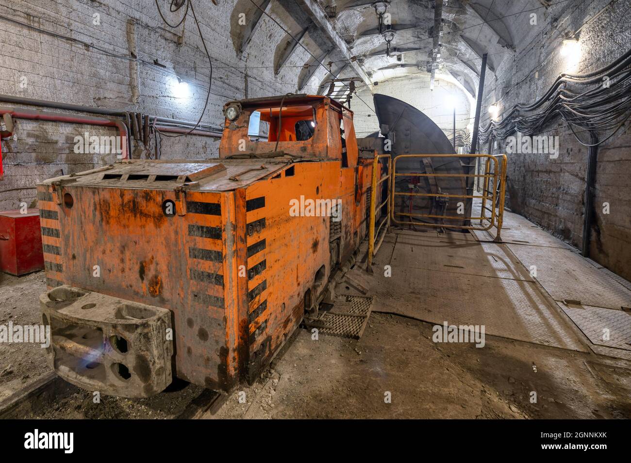 Special underground electric locomotive, electric transport for ...