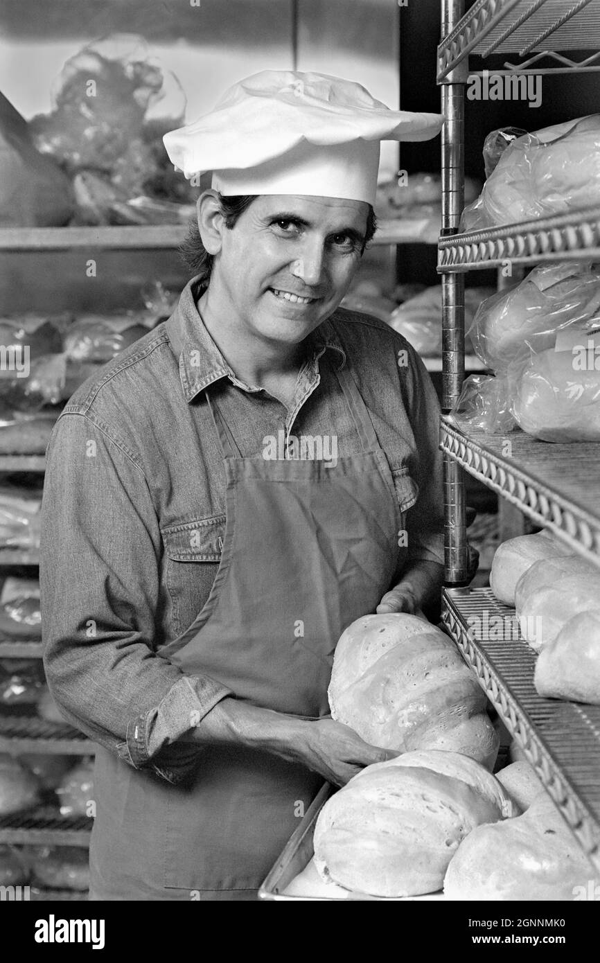 Baker showing his handiwork in Los Angeles, California model released ...